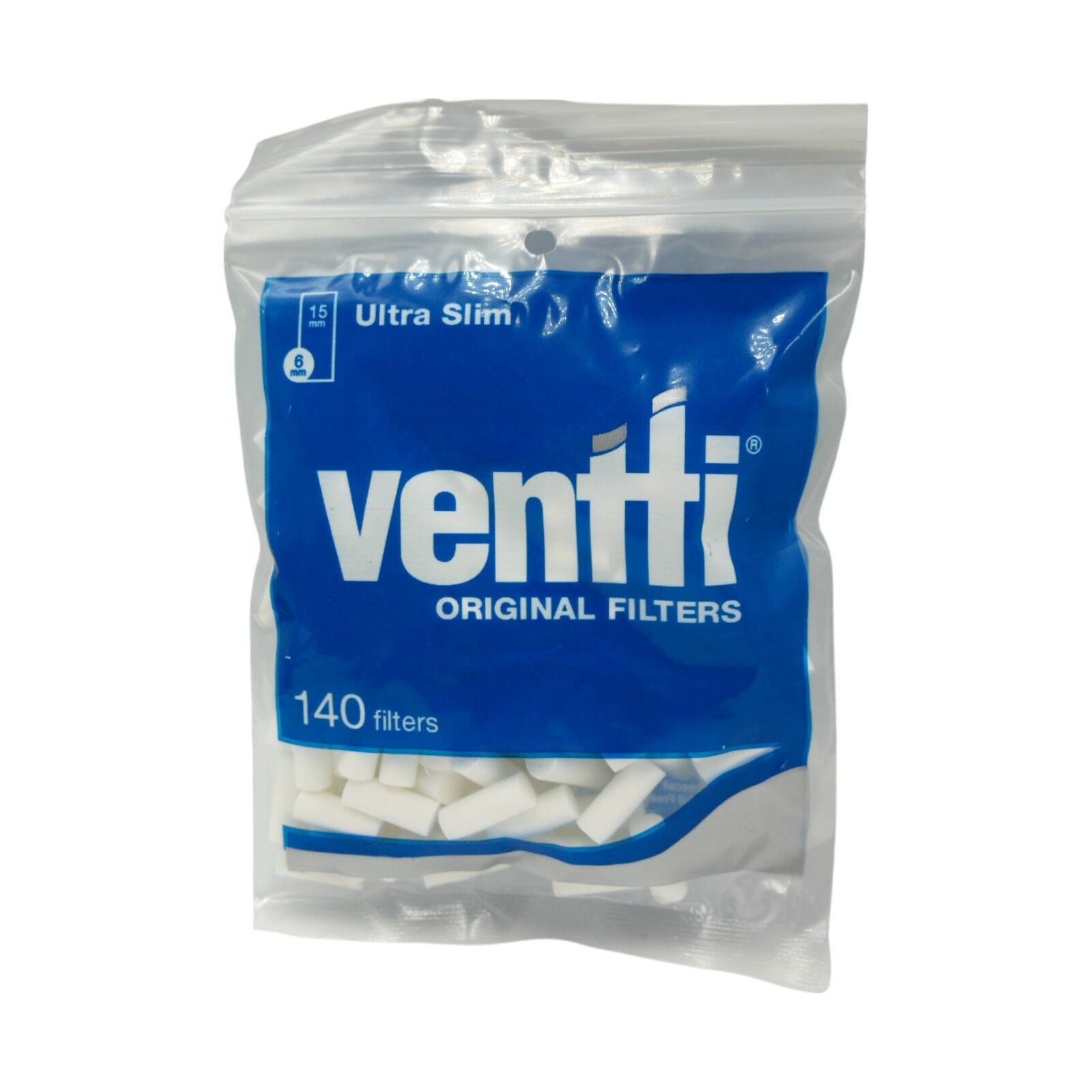 Ventti Ultra Slim Blue 140 Filter Tip Bag