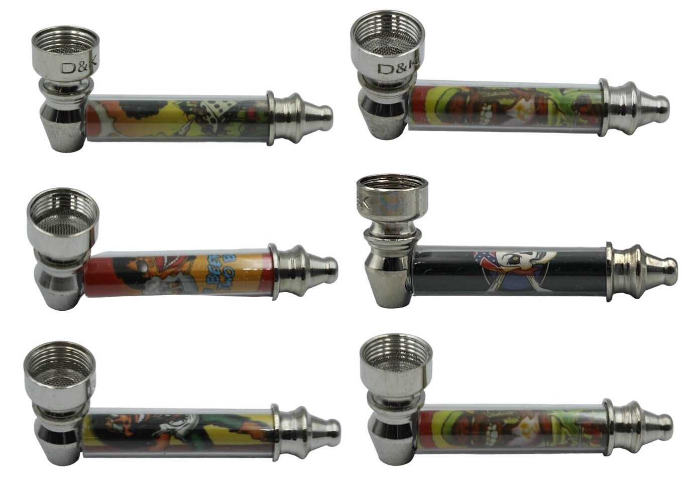 Metal Smoking Pipe Washable Solid Tobacco Pipe - Assorted – Your Smoke