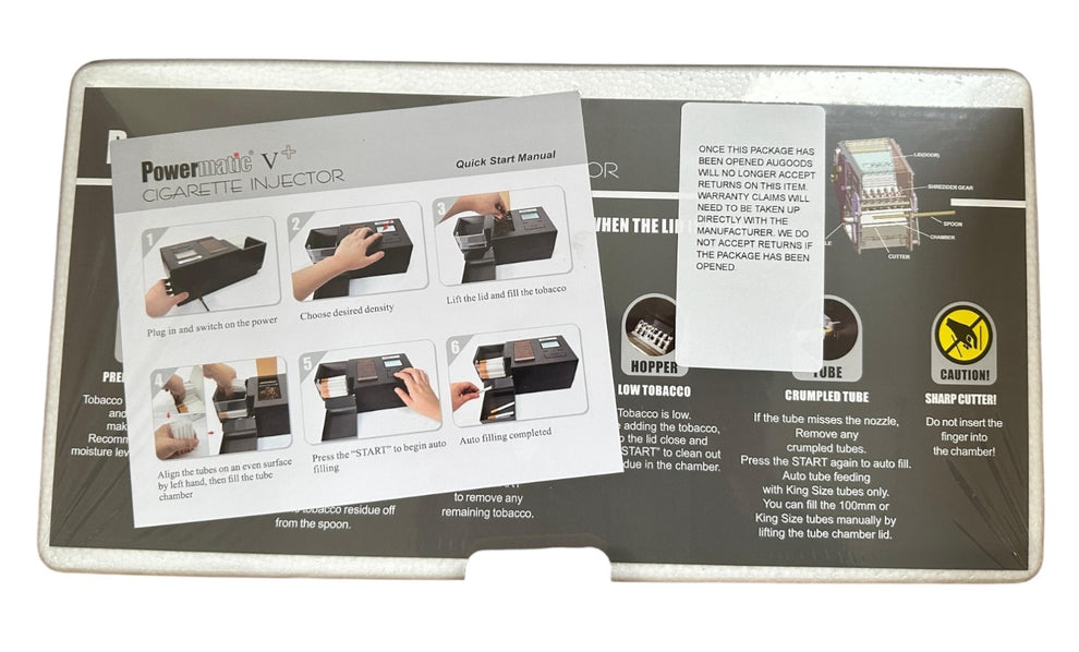 Powermatic V Automatic Electric Cigarette Rolling Machine – Your Smoke