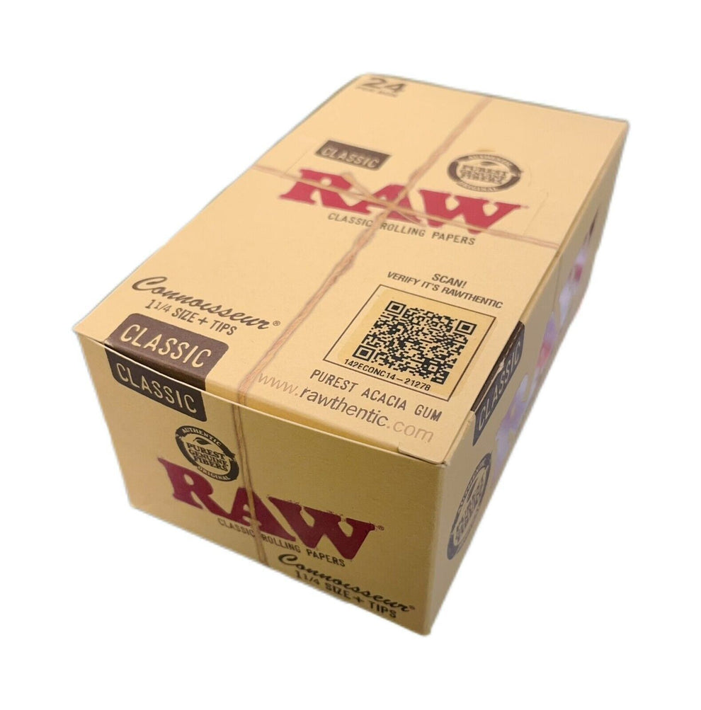 Box of 24 RAW Classic 1 1/4 Papers with Tips – Your Smoke