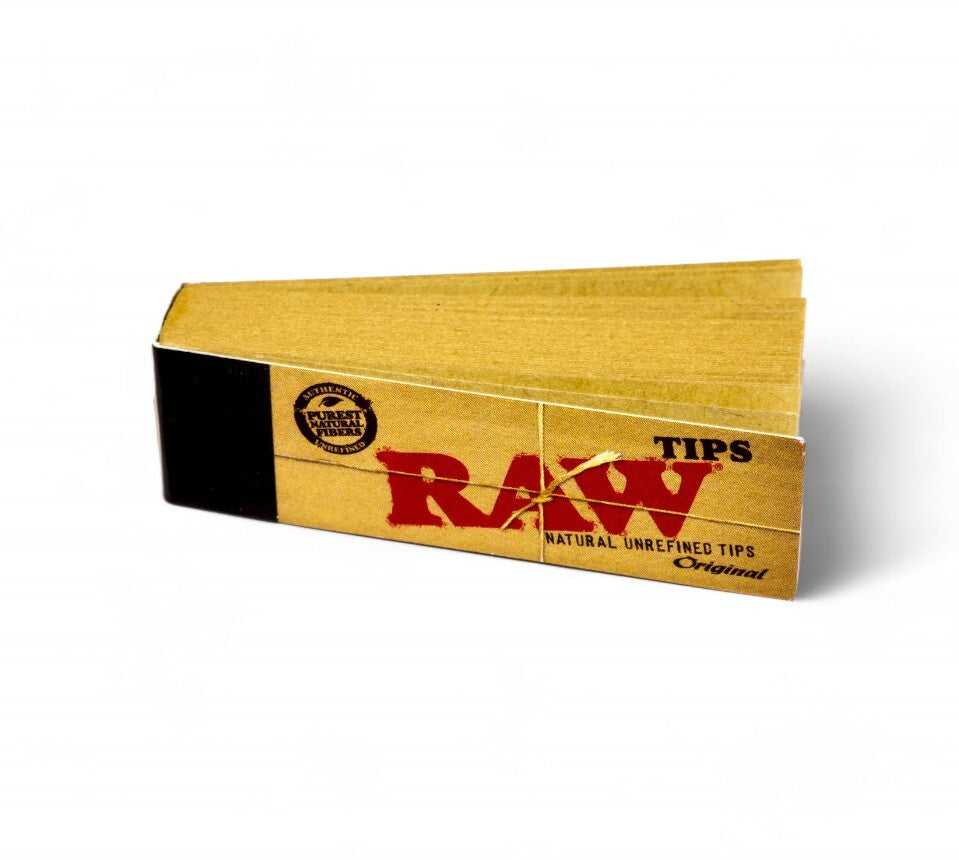 RAW Original Tips Natural Paper Filter (50 Tip Booklets) – Your Smoke