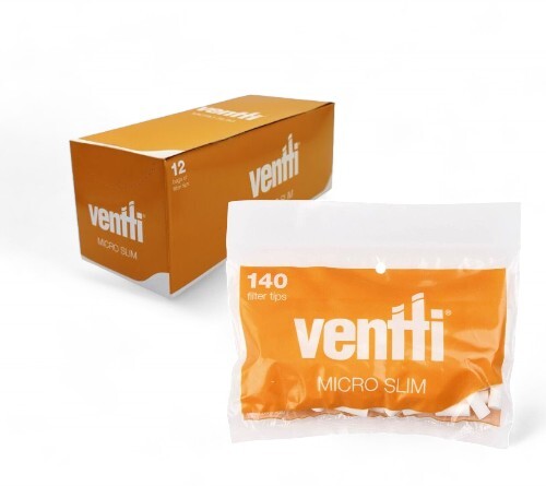 Box of 12 Ventti Micro Slim Orange Filter Tips (1680 Tips) – Your Smoke