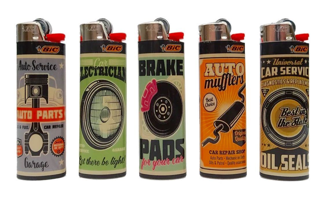 Box of 50 BIC Maxi Engine Lighters (J26) – Your Smoke